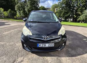 Black Toyota Verso-S 2011 in Telschi, with an engine capacity of 1.33 L and mileage of 182 thousand km for 3800 €, photo  on AUTOMOTO.COM.LV