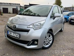 Toyota Verso-S 2012 Rīga vietnē Pelēks Toyota Verso-S 2012 Rīga, ar dzinēja tilpumu 1.40 L un nobraukumu 0 tūkst. km par 4990 €, foto 1 vietnē AUTOMOTO.COM.LV