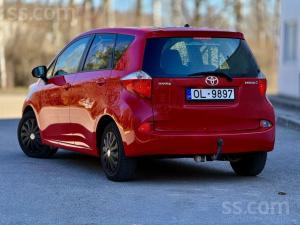 Red Toyota Verso-S 2014 in Riga, with an engine capacity of 1.40 L and mileage of 230 thousand km for 4750 €, photo 4 on AUTOMOTO.COM.LV