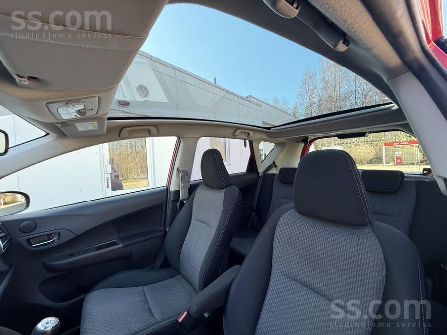 Red Toyota Verso-S 2014 in Riga, with an engine capacity of 1.40 L and mileage of 230 thousand km for 4750 €, photo 13 on AUTOMOTO.COM.LV