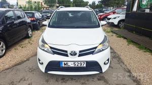 Balts Toyota Verso 2016 Rīga, ar dzinēja tilpumu 1.60 L un nobraukumu 185 tūkst. km par 4950 €, foto 6 vietnē AUTOMOTO.COM.LV