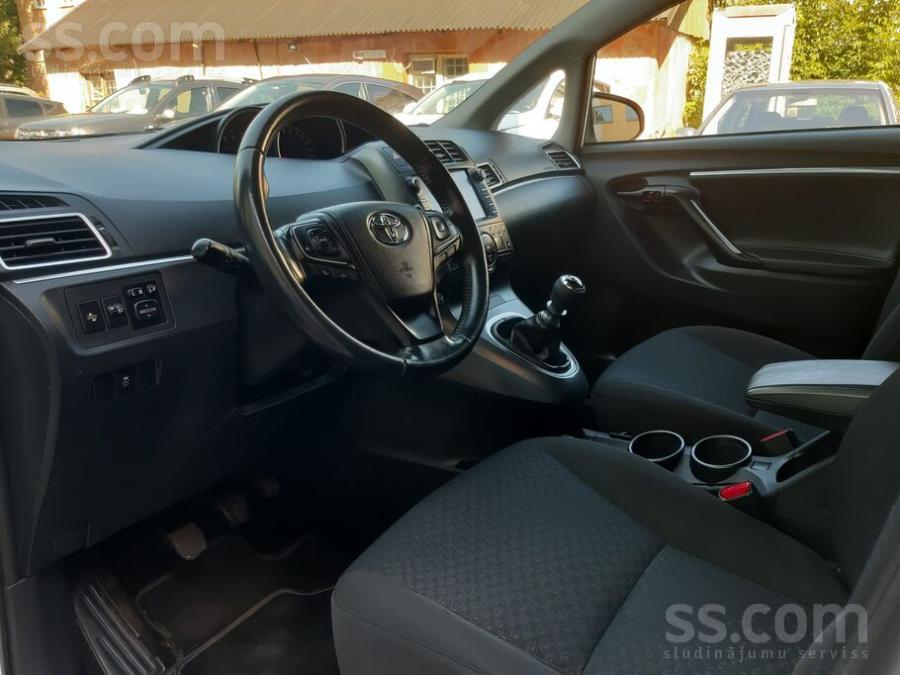 Balts Toyota Verso 2017 Daugavpils, ar dzinēja tilpumu 1.60 L un nobraukumu 0 tūkst. km par 6350 €, foto 13 vietnē AUTOMOTO.COM.LV