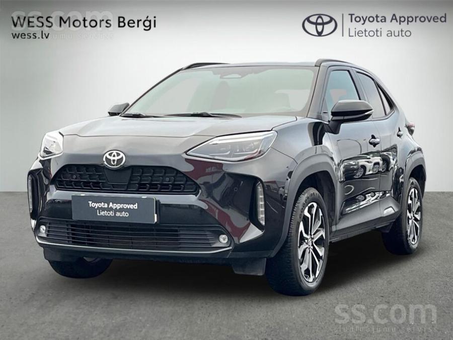 Melns Toyota Yaris 2025 Rīga, ar dzinēja tilpumu 1.50 L un nobraukumu 19 tūkst. km par 23990 €, foto 1 vietnē AUTOMOTO.COM.LV