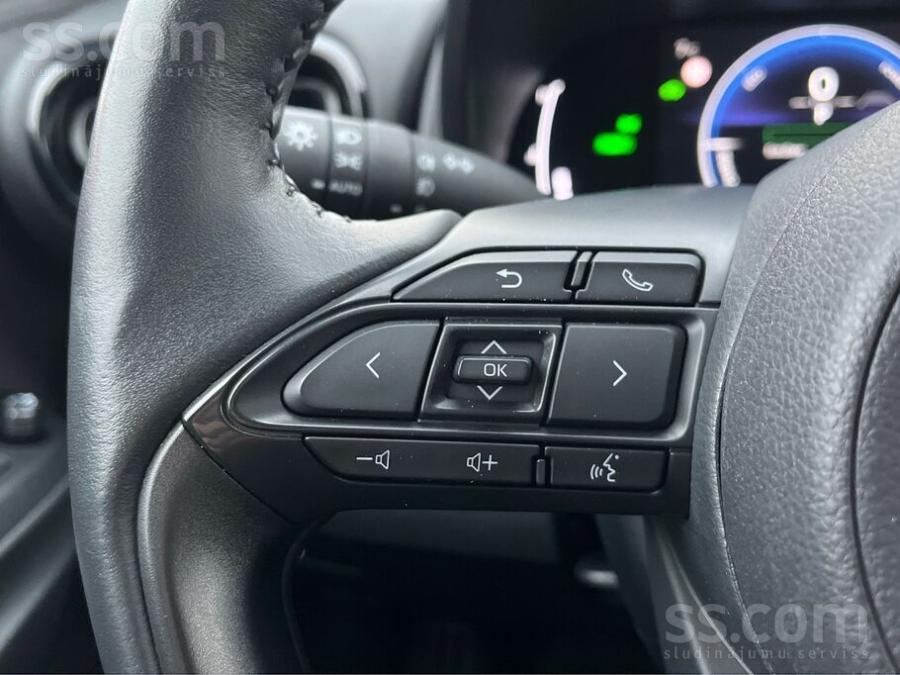 Melns Toyota Yaris 2025 Rīga, ar dzinēja tilpumu 1.50 L un nobraukumu 19 tūkst. km par 23990 €, foto 19 vietnē AUTOMOTO.COM.LV