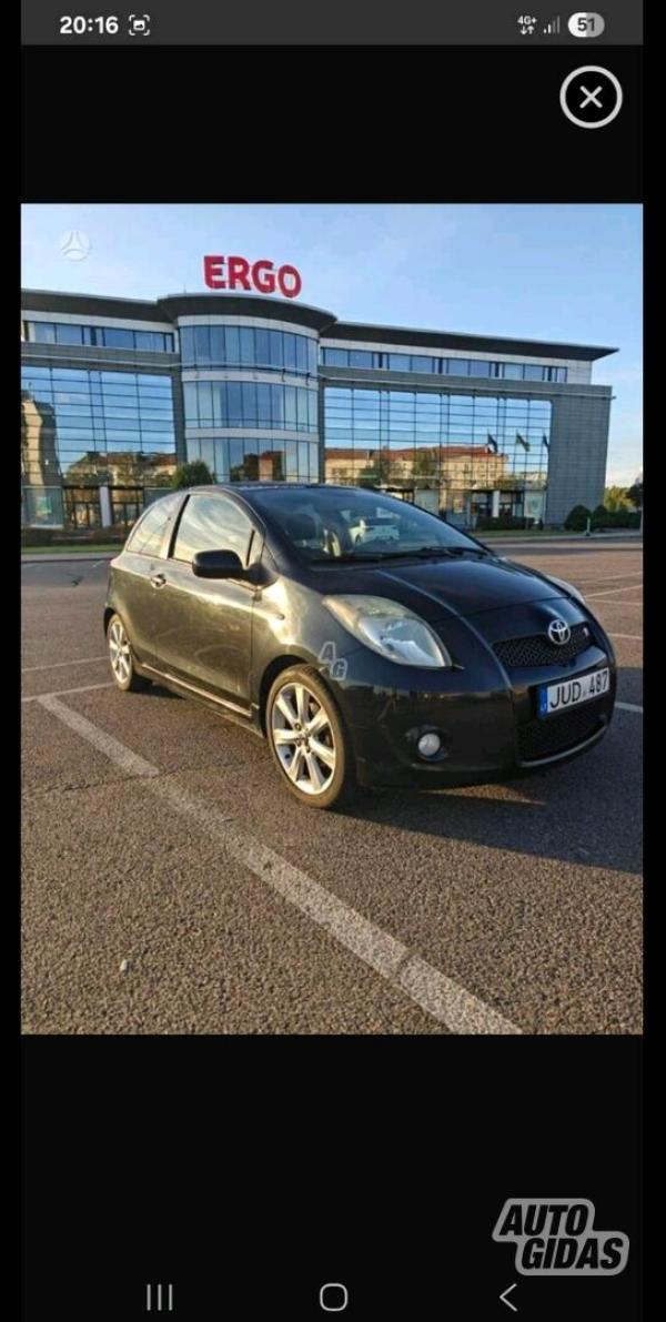 Black Toyota Yaris 2007 in Anyksciai, with an engine capacity of 1.80 L and mileage of 351 thousand km for 1800 €, photo 4 on AUTOMOTO.COM.LV