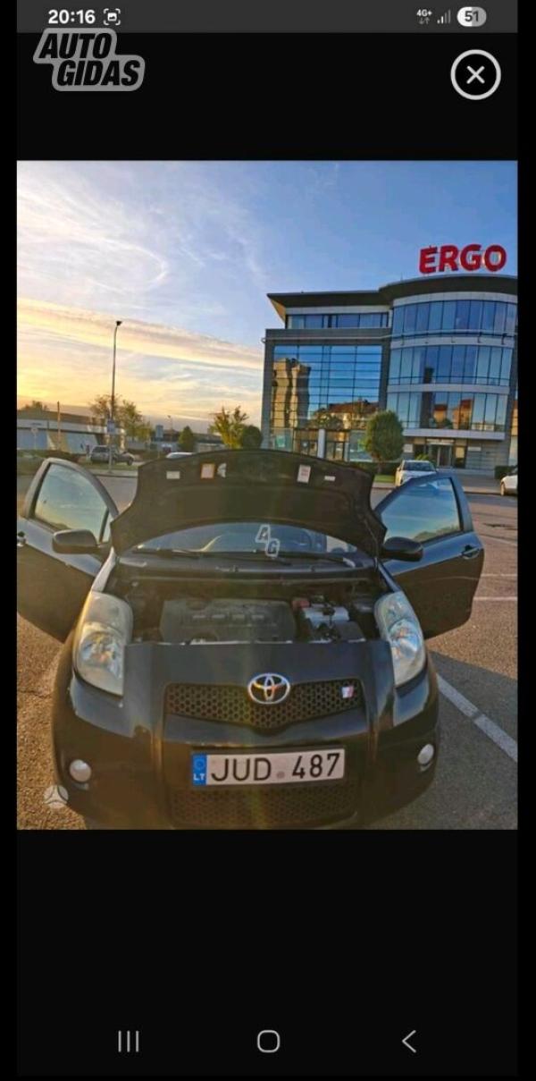 Black Toyota Yaris 2007 in Anyksciai, with an engine capacity of 1.80 L and mileage of 351 thousand km for 1800 €, photo 6 on AUTOMOTO.COM.LV