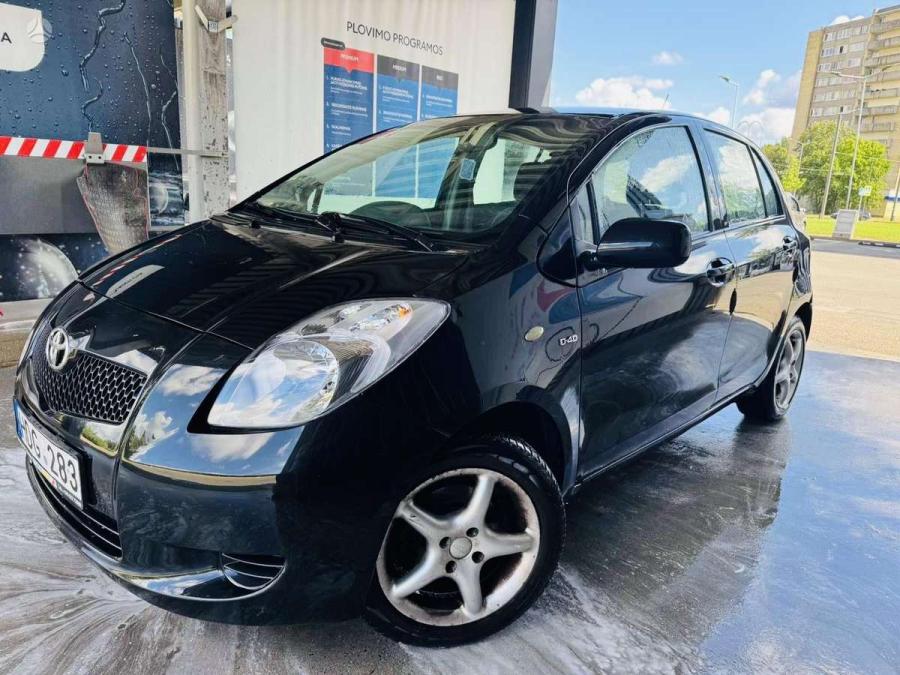 Melns Toyota Yaris 2007 Viļņa, ar dzinēja tilpumu 1.39 L un nobraukumu 275 tūkst. km par 1800 €, foto 10 vietnē AUTOMOTO.COM.LV
