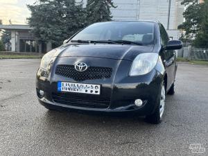 Black Toyota Yaris 2008 in Kaunas, with an engine capacity of 1.30 L and mileage of 212 thousand km for 1850 €, photo  on AUTOMOTO.COM.LV