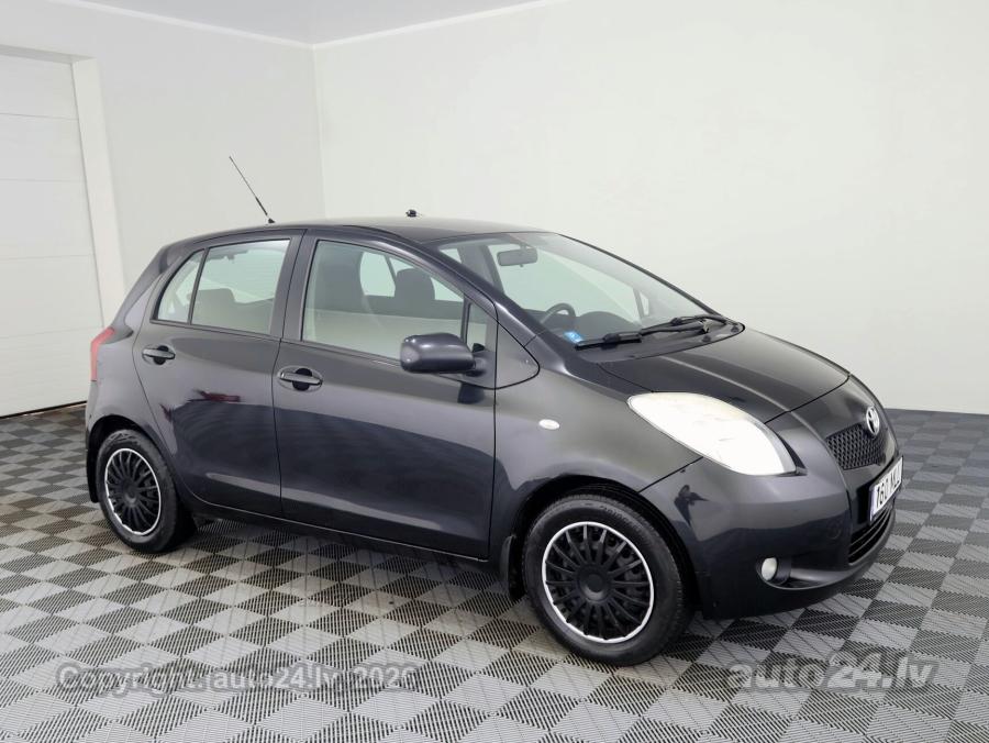 Black Toyota Yaris 2008 in Tallinn, with an engine capacity of 1.30 L and mileage of 152 thousand km for 1999 €, photo 1 on AUTOMOTO.COM.LV