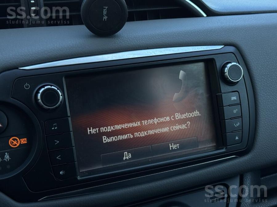 Черный Тойота Ярис 2015 в Юрмала, объемом двигателя 1.30 л и пробегом 0 тыс. км за 6850 €, фото 23 на AUTOMOTO.COM.LV