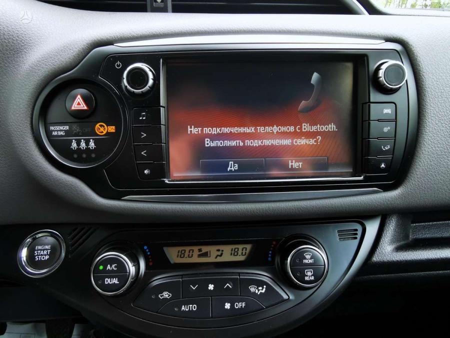 Melns Toyota Yaris 2015 Ukmergė, ar dzinēja tilpumu 1.36 L un nobraukumu 231 tūkst. km par 6900 €, foto 30 vietnē AUTOMOTO.COM.LV