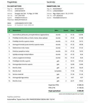 Черный Тойота Ярис 2015 в Рига, объемом двигателя 1.50 л и пробегом 152 тыс. км за 9220 €, фото 26 на AUTOMOTO.COM.LV