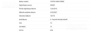 Черный Тойота Ярис 2015 в Рига, объемом двигателя 1.50 л и пробегом 152 тыс. км за 9220 €, фото 27 на AUTOMOTO.COM.LV