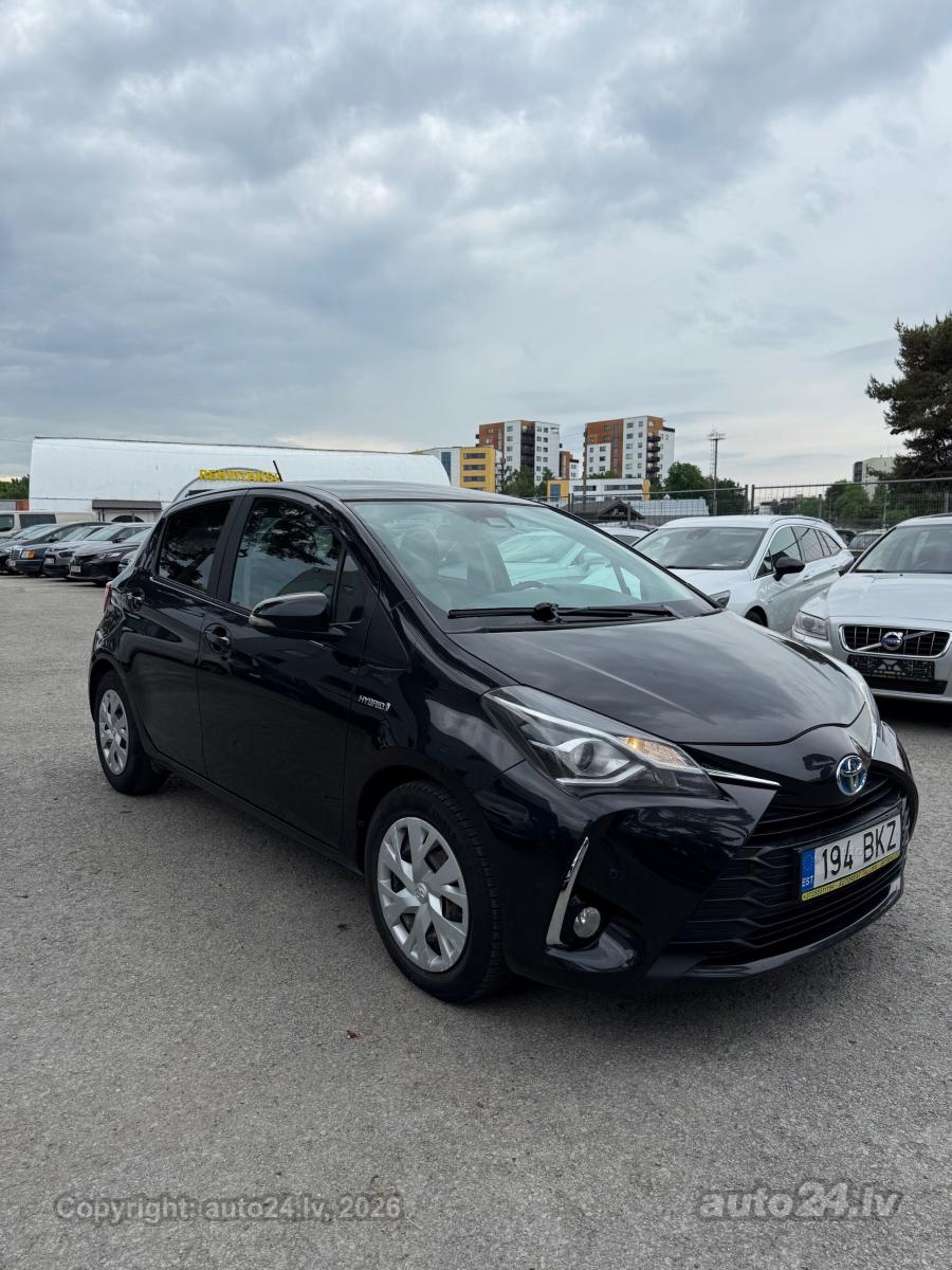 Black Toyota Yaris 2018 in Tallinn, with an engine capacity of 1.50 L and mileage of 0 thousand km for 7999 €, photo 1 on AUTOMOTO.COM.LV