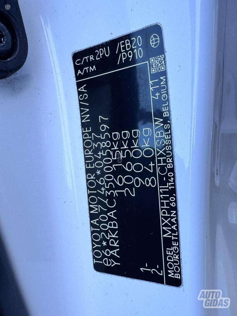 Melns Toyota Yaris 2022 Viļņa, ar dzinēja tilpumu 1.50 L un nobraukumu 40 tūkst. km par 19950 €, foto 28 vietnē AUTOMOTO.COM.LV