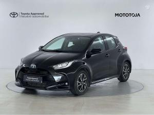 Melns Toyota Yaris 2022 Viļņa, ar dzinēja tilpumu 1.49 L un nobraukumu 98 tūkst. km par 16900 €, foto  vietnē AUTOMOTO.COM.LV