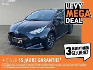 Melns Toyota Yaris 2023 Kauņa, ar dzinēja tilpumu 1.50 L un nobraukumu 34 tūkst. km par 21688 €, foto  vietnē AUTOMOTO.COM.LV