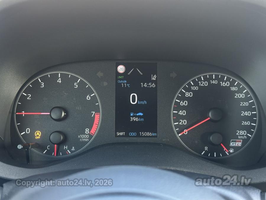 Black Toyota Yaris 2023 in Tallinn, with an engine capacity of 1.60 L and mileage of 16 thousand km for 37500 €, photo 15 on AUTOMOTO.COM.LV