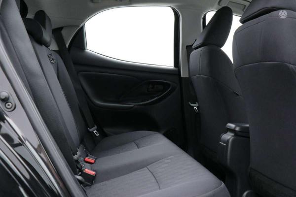 Toyota Yaris 2025 in Vilnius on AUTOMOTO.COM.LV Black Toyota Yaris 2025 in Vilnius, with an engine capacity of 1.49 L and mileage of 36 thousand km for 19990 €, photo 11 on AUTOMOTO.COM.LV