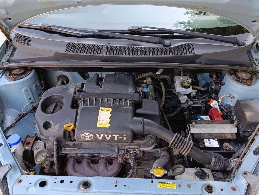 Blue Toyota Yaris 2004 in Vilnius, with an engine capacity of 1.30 L and mileage of 136 thousand km for 1290 €, photo 11 on AUTOMOTO.COM.LV