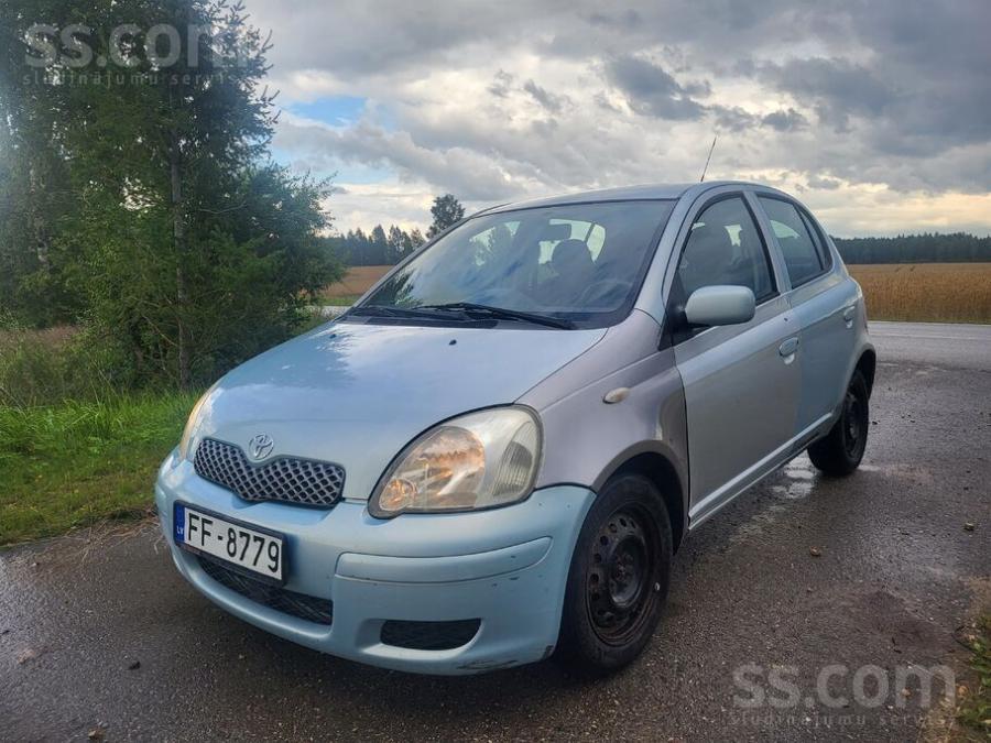 Blue Toyota Yaris 2004 in Riga, with an engine capacity of 1.30 L and mileage of 245 thousand km for 870 €, photo 4 on AUTOMOTO.COM.LV