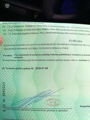 Синий Тойота Ярис 2005 в Вильнюс, объемом двигателя 1.36 л и пробегом 245 тыс. км за 1450 €, фото 15 на AUTOMOTO.COM.LV