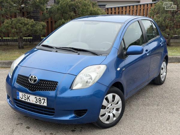 Blue Toyota Yaris 2006 in Alytus, with an engine capacity of 1.40 L and mileage of 195 thousand km for 2350 €, photo 1 on AUTOMOTO.COM.LV