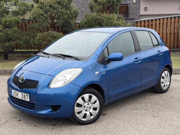 Blue Toyota Yaris 2006 in Alytus, with an engine capacity of 1.40 L and mileage of 195 thousand km for 2350 €, photo 2 on AUTOMOTO.COM.LV