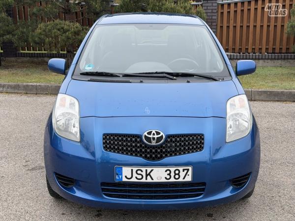 Blue Toyota Yaris 2006 in Alytus, with an engine capacity of 1.40 L and mileage of 195 thousand km for 2350 €, photo 10 on AUTOMOTO.COM.LV