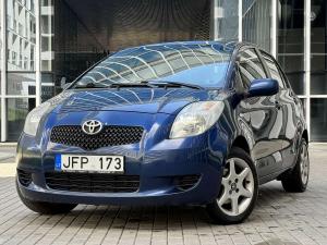 Blue Toyota Yaris 2006 in Vilnius, with an engine capacity of 1.40 L and mileage of 255 thousand km for 1990 €, photo  on AUTOMOTO.COM.LV
