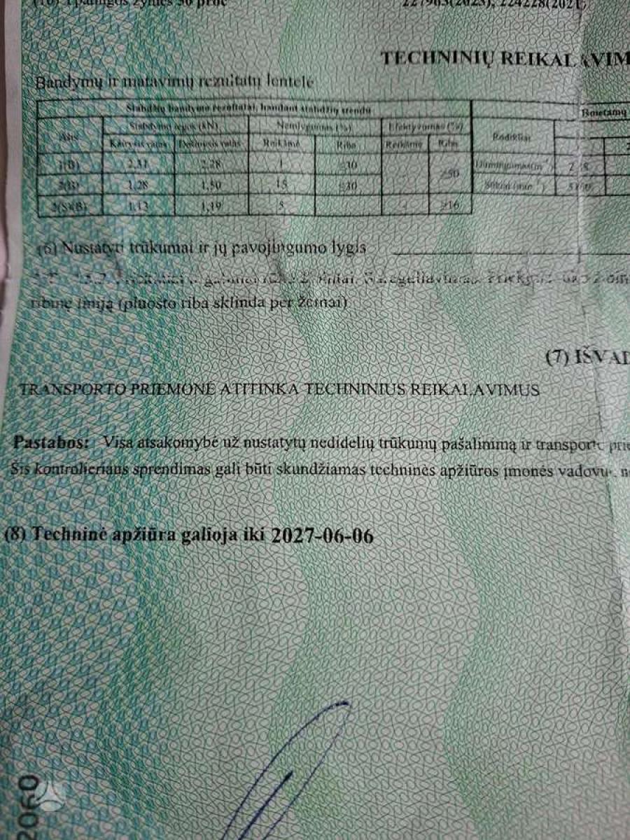 Синий Тойота Ярис 2006 в Паневежис, объемом двигателя 1.36 л и пробегом 237 тыс. км за 1900 €, фото 9 на AUTOMOTO.COM.LV