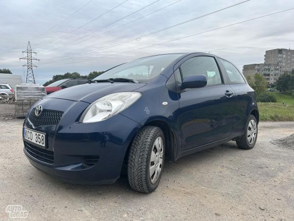 Blue Toyota Yaris 2007 in Vilnius, with an engine capacity of 1.00 L and mileage of 278 thousand km for 1600 €, photo 6 on AUTOMOTO.COM.LV