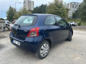 Blue Toyota Yaris 2007 in Vilnius, with an engine capacity of 1.00 L and mileage of 278 thousand km for 1600 €, photo 10 on AUTOMOTO.COM.LV