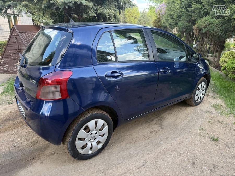 Blue Toyota Yaris 2007 in Vilnius, with an engine capacity of 1.00 L and mileage of 151 thousand km for 1490 €, photo 8 on AUTOMOTO.COM.LV