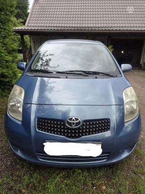 Zils Toyota Yaris 2007 Ukmergė, ar dzinēja tilpumu 1.36 L un nobraukumu 269 tūkst. km par 999 €, foto 4 vietnē AUTOMOTO.COM.LV