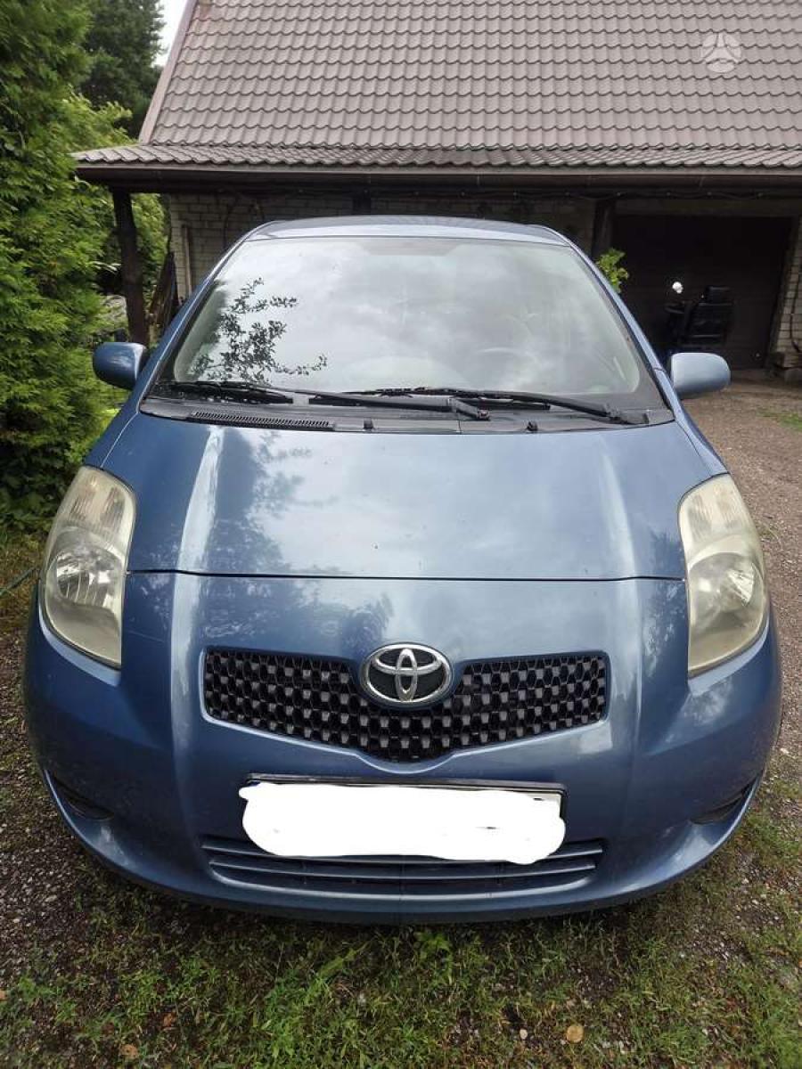 Zils Toyota Yaris 2007 Ukmergė, ar dzinēja tilpumu 1.36 L un nobraukumu 269 tūkst. km par 999 €, foto 4 vietnē AUTOMOTO.COM.LV