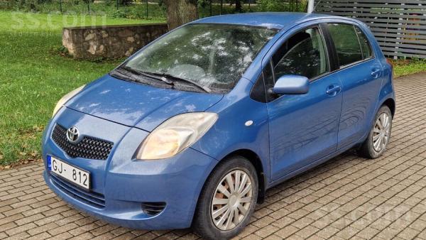 Zils Toyota Yaris 2007 Rīga, ar dzinēja tilpumu 1.30 L un nobraukumu 0 tūkst. km par 2590 €, foto 5 vietnē AUTOMOTO.COM.LV