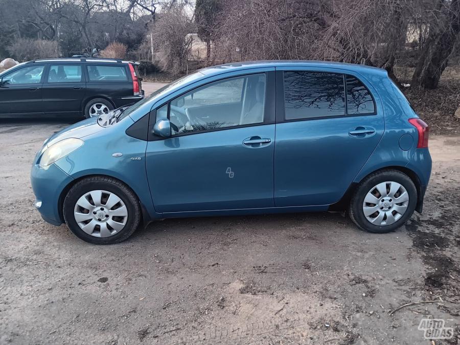 Blue Toyota Yaris 2008 in Vilnius, with an engine capacity of 1.40 L and mileage of 275 thousand km for 2150 €, photo 15 on AUTOMOTO.COM.LV