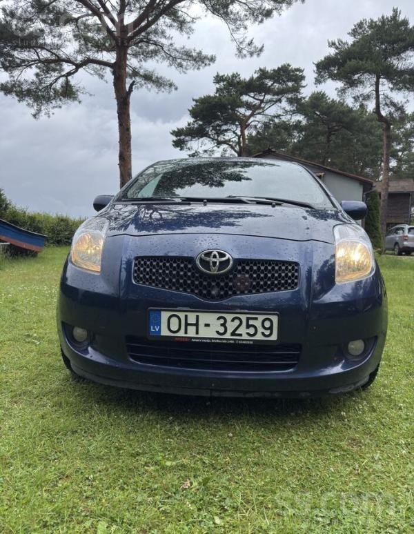 Blue Toyota Yaris 2008 in Riga, with an engine capacity of 1.30 L and mileage of 0 thousand km for 2800 €, photo 1 on AUTOMOTO.COM.LV