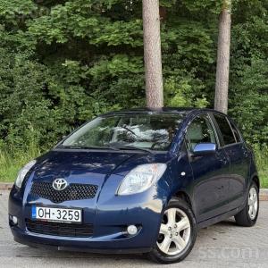 Blue Toyota Yaris 2008 in Riga, with an engine capacity of 1.30 L and mileage of 153 thousand km for 2500 €, photo  on AUTOMOTO.COM.LV