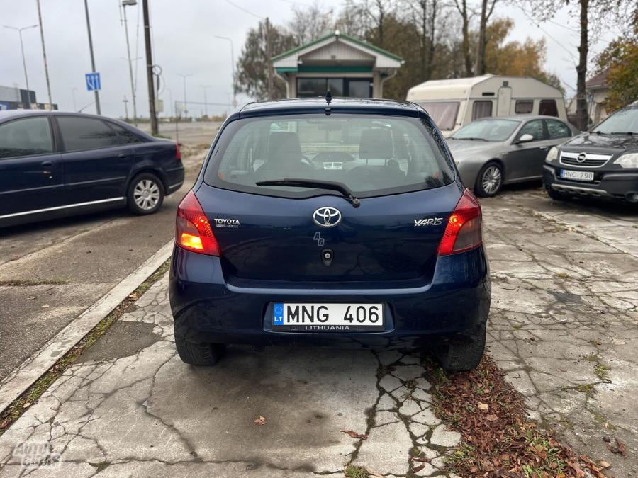 Zils Toyota Yaris 2008 Šauļi, ar dzinēja tilpumu 1.40 L un nobraukumu 0 tūkst. km par 999 €, foto 6 vietnē AUTOMOTO.COM.LV