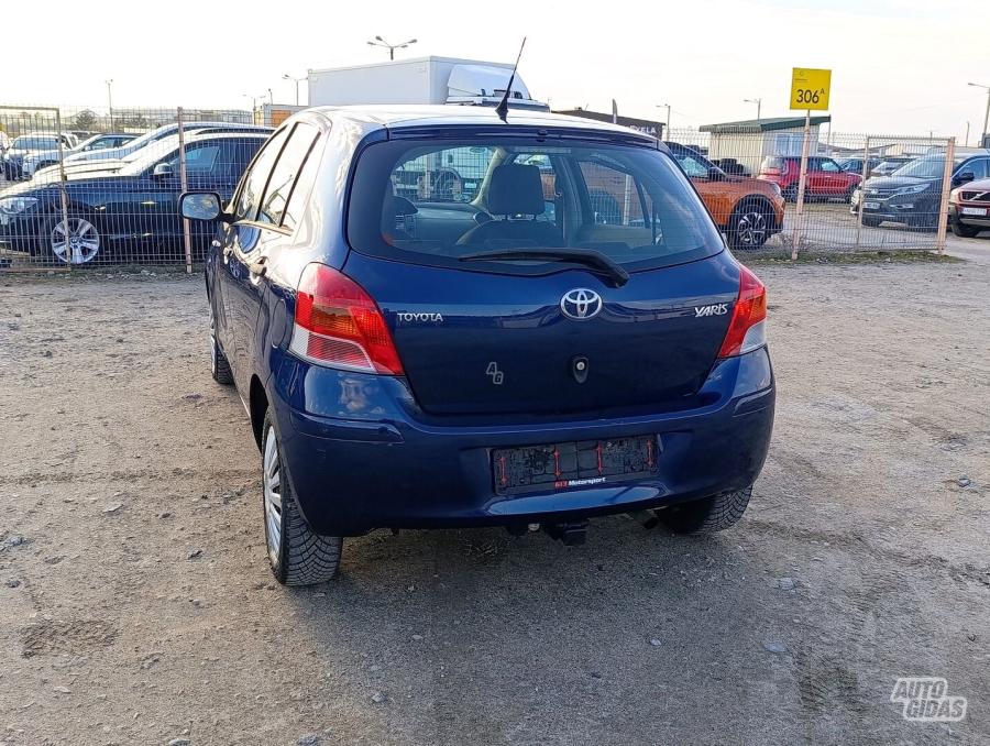 Blue Toyota Yaris 2009 in Vilnius, with an engine capacity of 1.30 L and mileage of 168 thousand km for 2950 €, photo 15 on AUTOMOTO.COM.LV