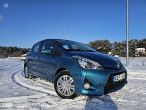 Blue Toyota Yaris 2014 in Kaunas, with an engine capacity of 1.50 L and mileage of 142 thousand km for 6950 €, photo  on AUTOMOTO.COM.LV