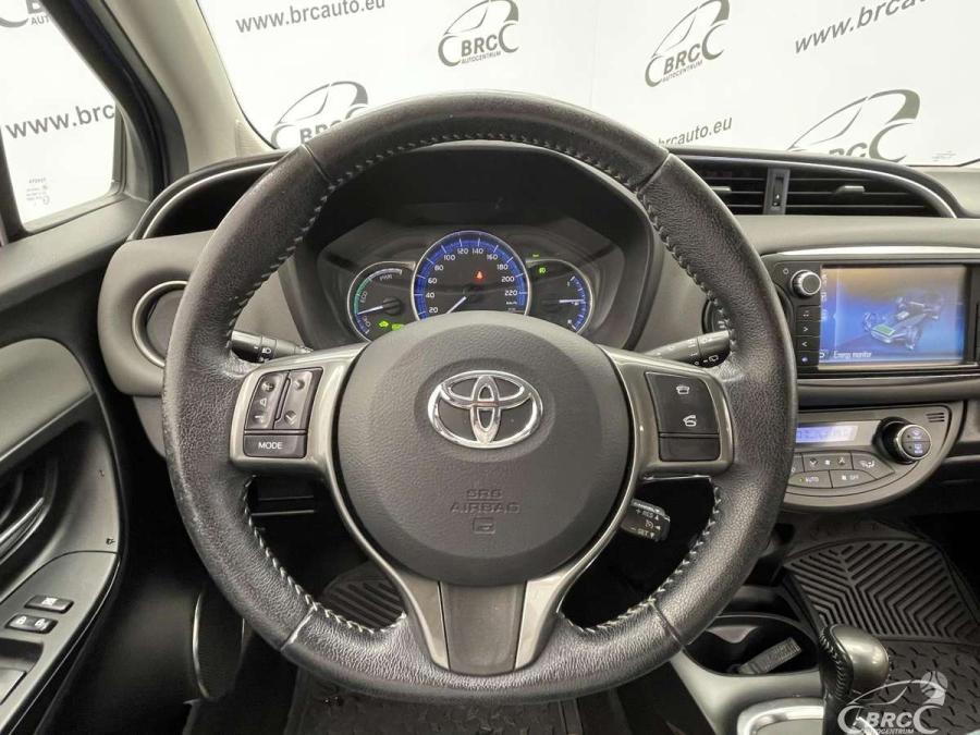 Blue Toyota Yaris 2014 in Vilnius, with an engine capacity of 1.50 L and mileage of 201 thousand km for 6900 €, photo 28 on AUTOMOTO.COM.LV