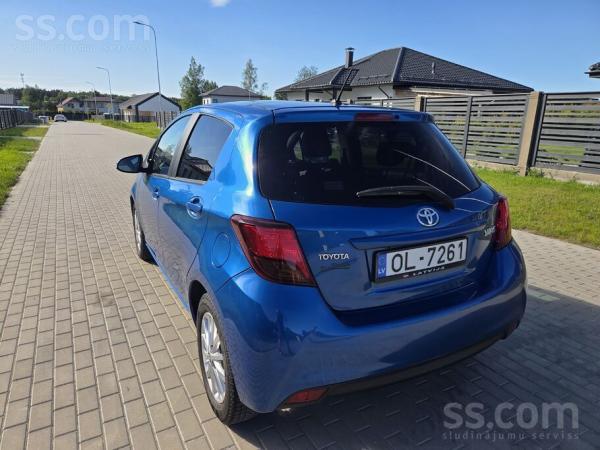 Blue Toyota Yaris 2015 in Riga, with an engine capacity of 1.40 L and mileage of 191 thousand km for 6995 €, photo 9 on AUTOMOTO.COM.LV