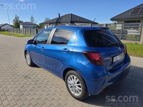 Blue Toyota Yaris 2015 in Riga, with an engine capacity of 1.40 L and mileage of 191 thousand km for 6995 €, photo 10 on AUTOMOTO.COM.LV