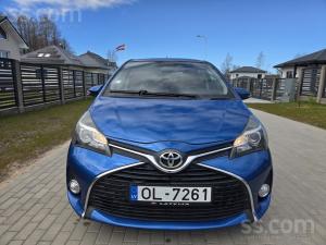 Blue Toyota Yaris 2015 in Riga, with an engine capacity of 1.40 L and mileage of 191 thousand km for 6995 €, photo  on AUTOMOTO.COM.LV