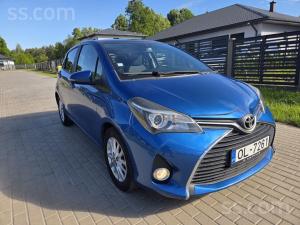 Blue Toyota Yaris 2015 in Riga, with an engine capacity of 1.40 L and mileage of 192 thousand km for 6690 €, photo 1 on AUTOMOTO.COM.LV