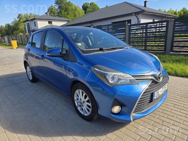 Zils Toyota Yaris 2015 Rīga, ar dzinēja tilpumu 1.40 L un nobraukumu 192 tūkst. km par 6690 €, foto 5 vietnē AUTOMOTO.COM.LV
