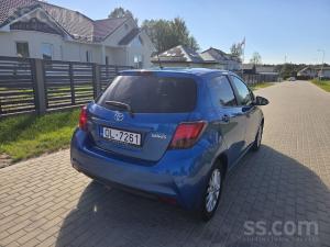 Blue Toyota Yaris 2015 in Riga, with an engine capacity of 1.40 L and mileage of 192 thousand km for 6690 €, photo 10 on AUTOMOTO.COM.LV